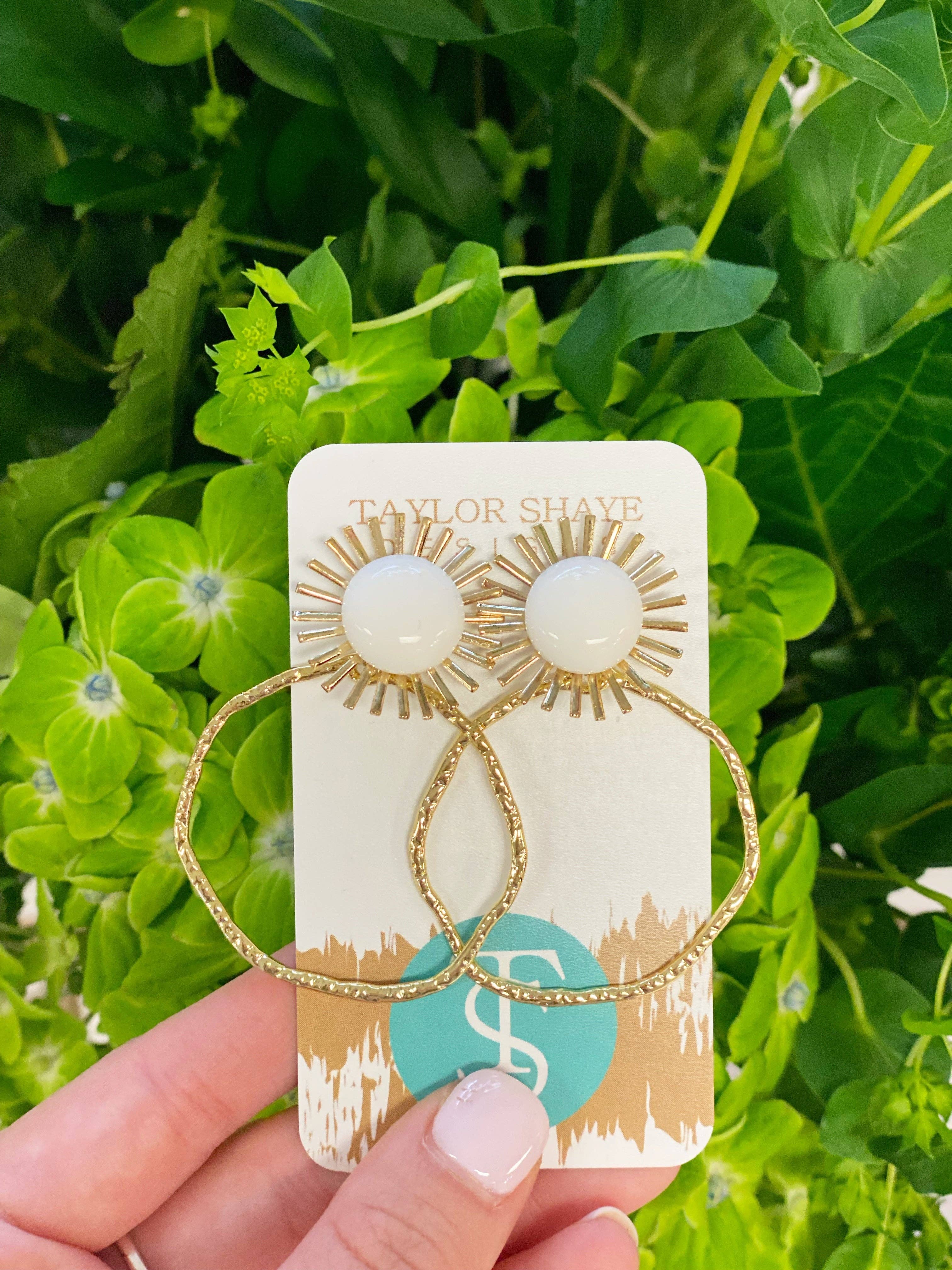 Colorful Sunburst Hoops – Mi Vida Uvalde