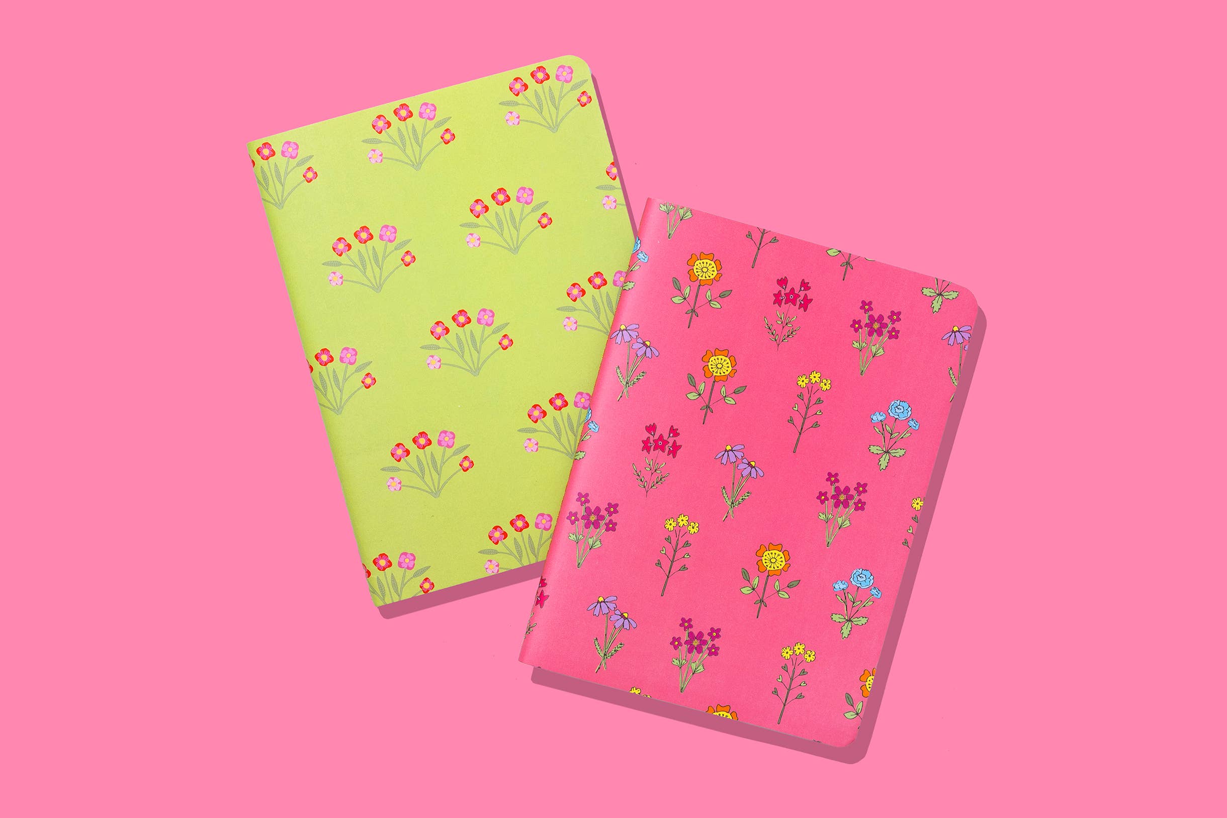 Notebook Set - Flower Bouquets + Wildflowers - 2 Pc Set – Mi Vida Uvalde