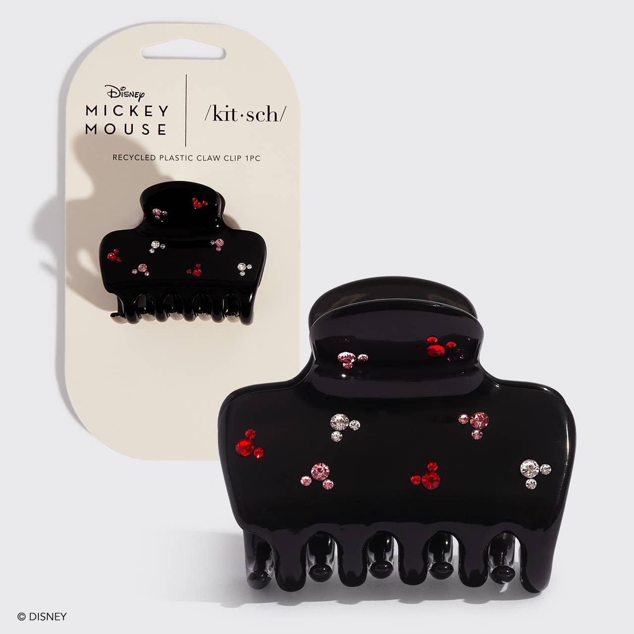 Kitsch & Mickey and Minnie Recycled Cloud ClawClip 1pc-Black – Mi Vida ...
