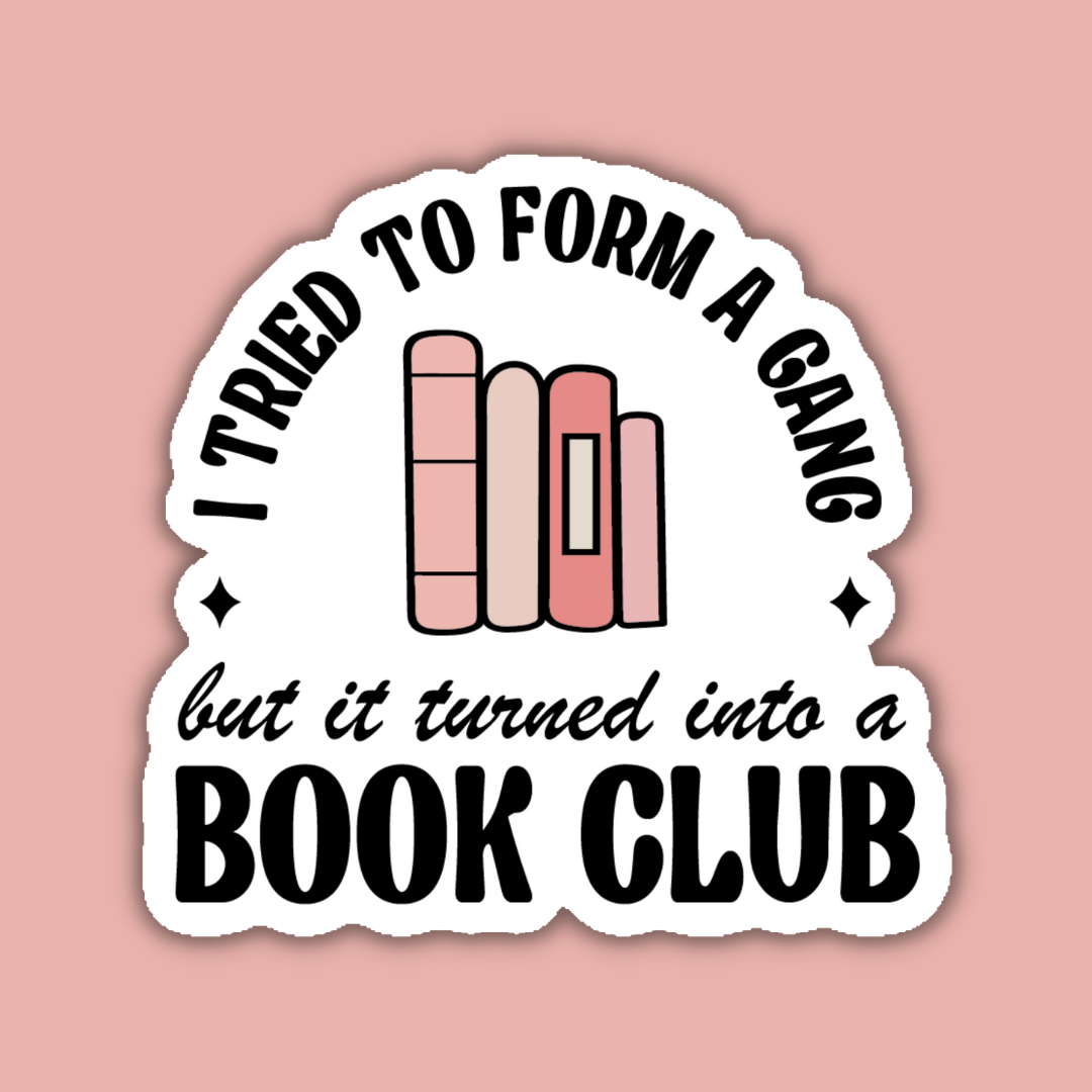 Book Club Gang Sticker – Mi Vida Uvalde