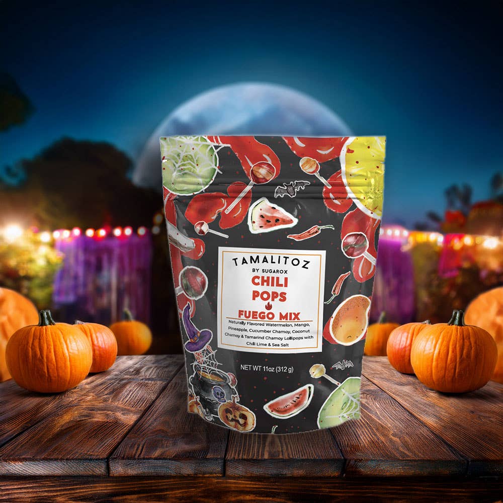 Tamalitoz Chili Pops Fuego Mix Halloween Limited Edition – Mi Vida Uvalde