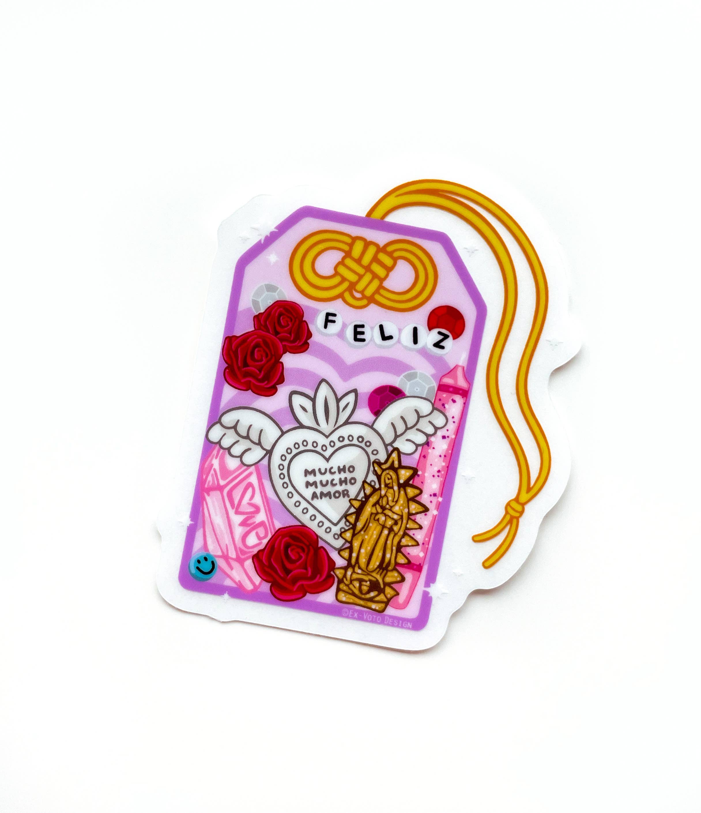 LOVE Omamori Sticker – Mi Vida Uvalde