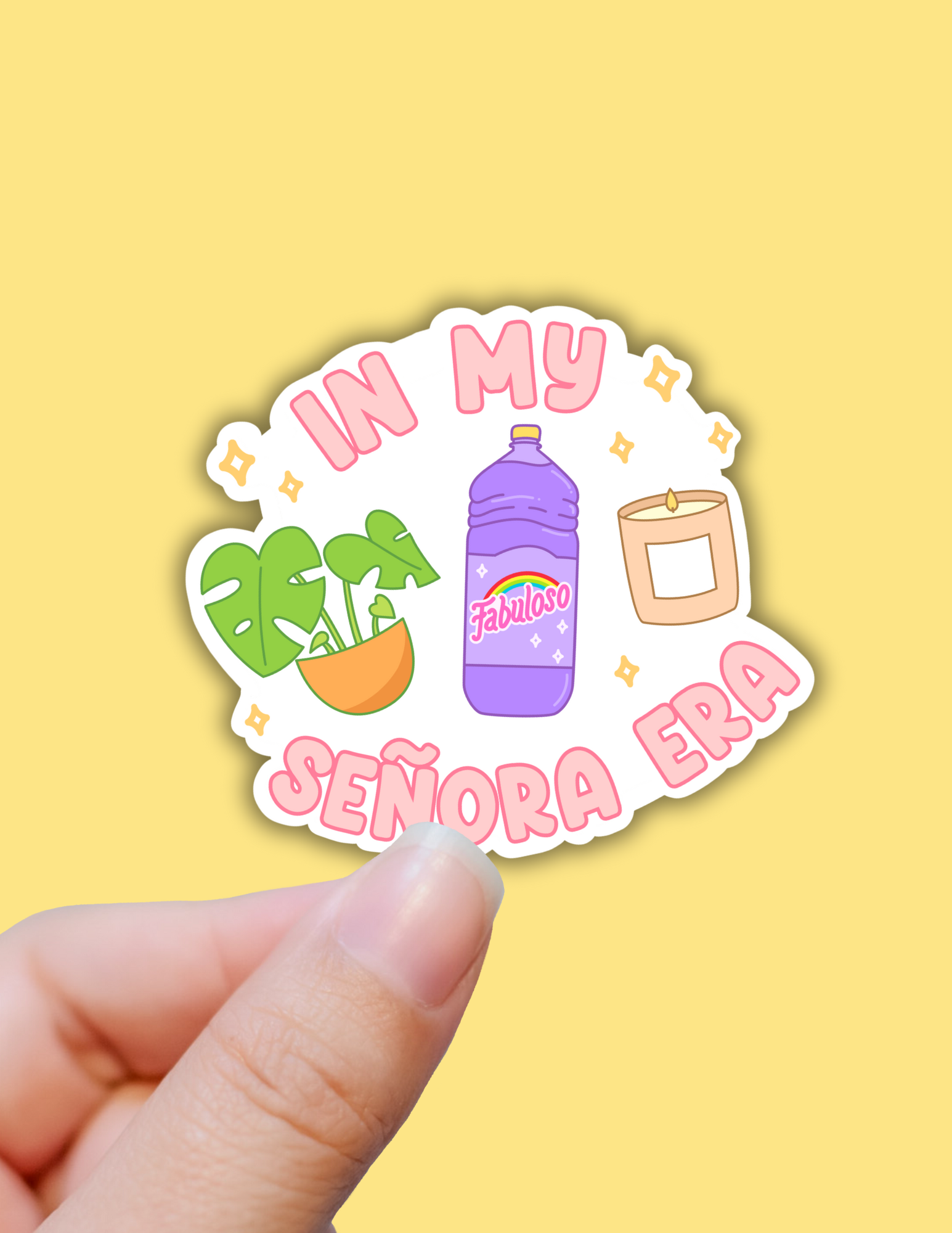 In my senora era funny latina sticker, laptop decals – Mi Vida Uvalde