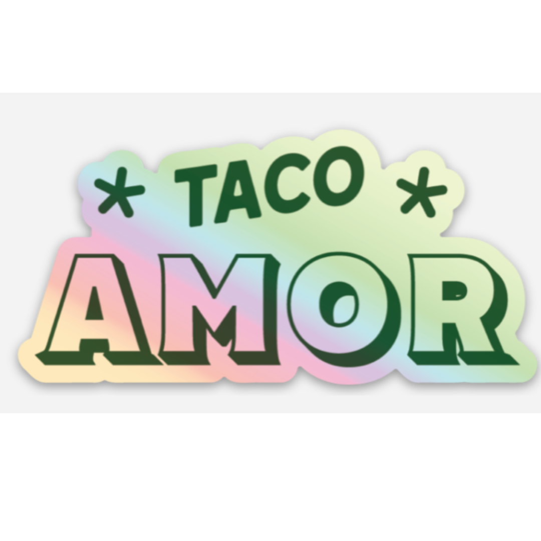 Taco Amor Sticker – Mi Vida Uvalde