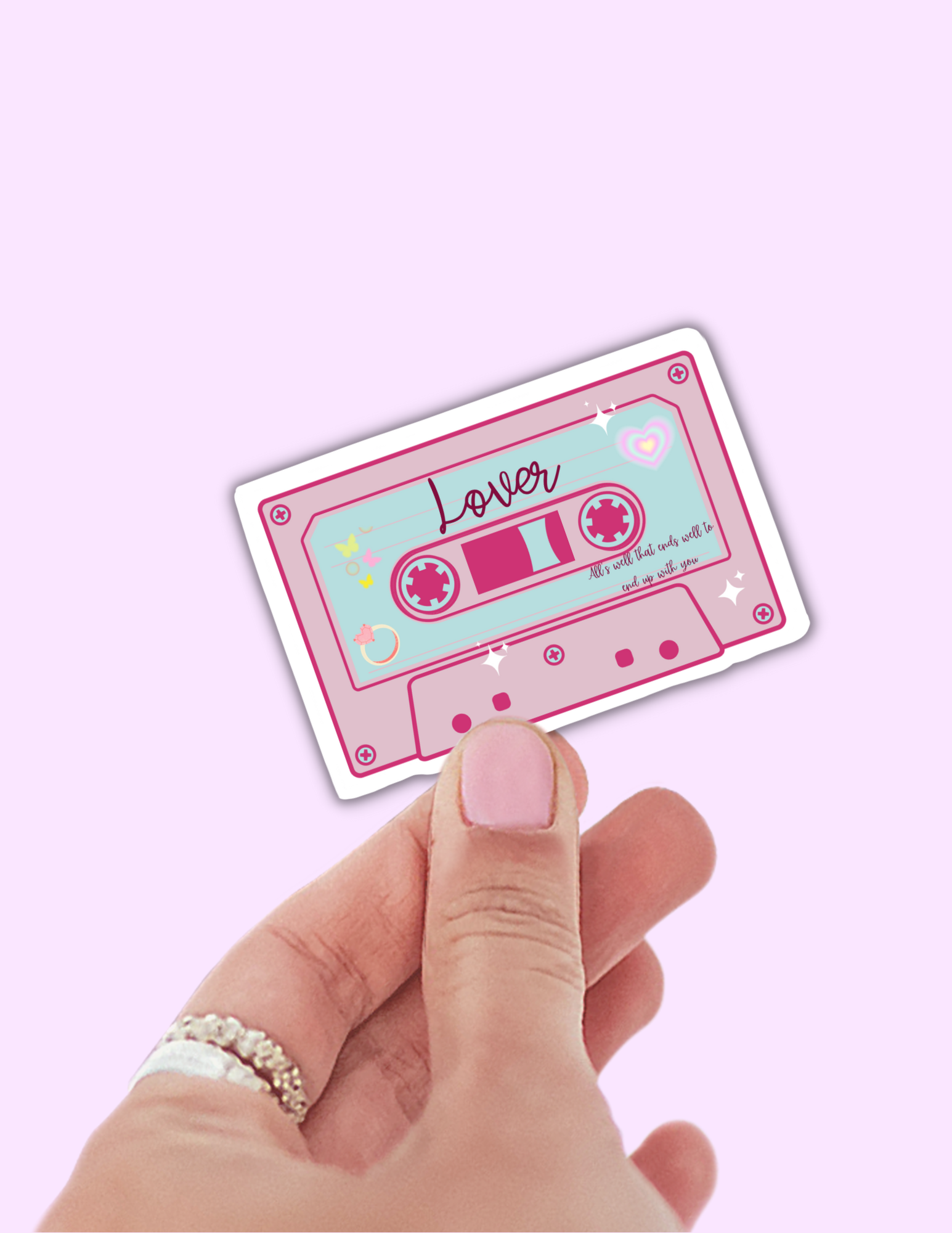 Taylor swift Lover inspired sticker – Mi Vida Uvalde