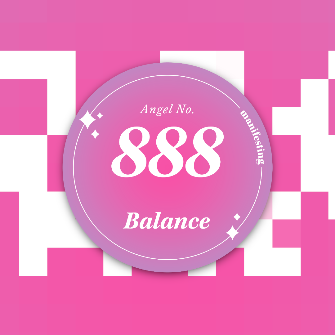 Angel Number Sticker: 888 – Mi Vida Uvalde