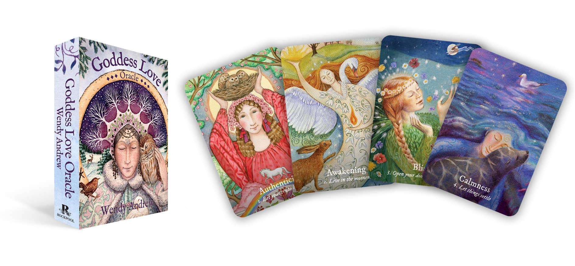 Goddess Love Oracle: 36 Cards and Full Color Guidebook – Mi Vida Uvalde