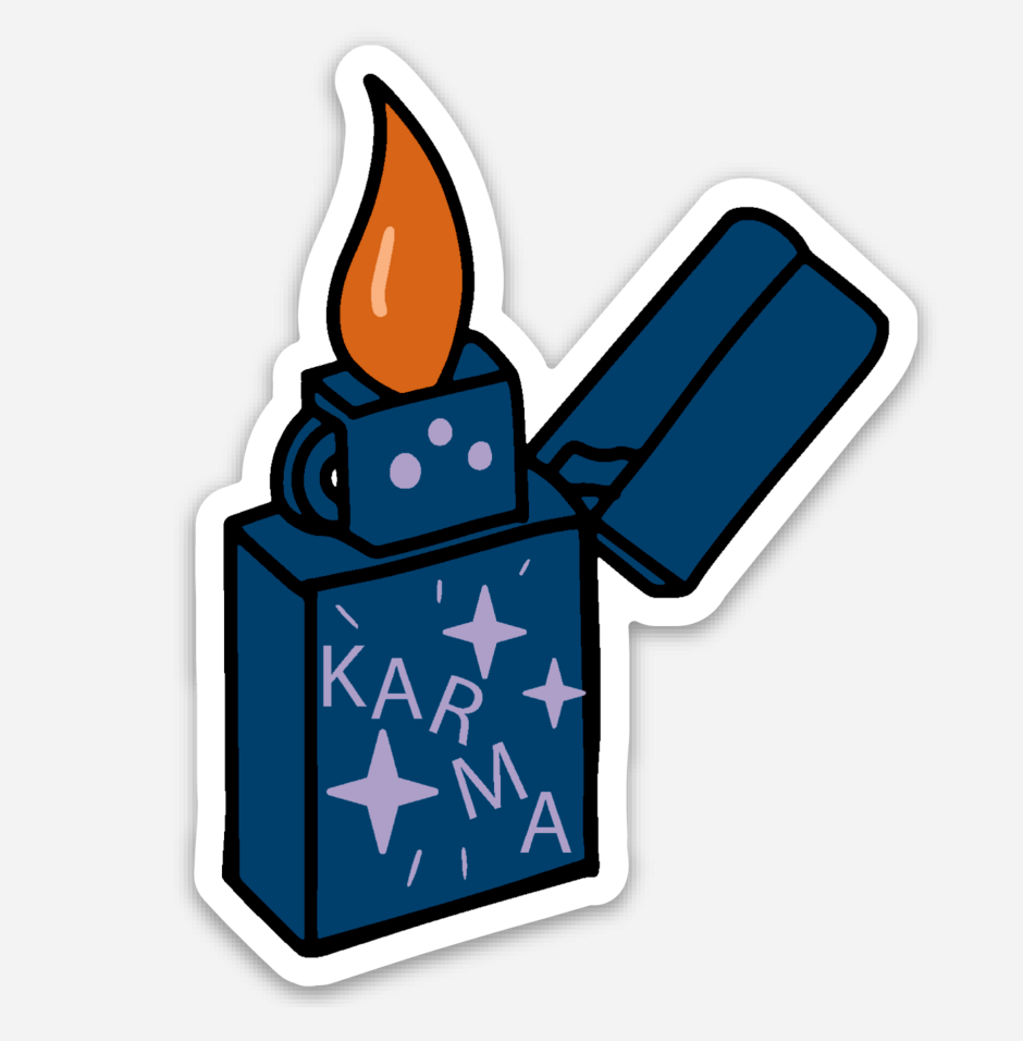 Light My Fire Karma Sticker – Mi Vida Uvalde