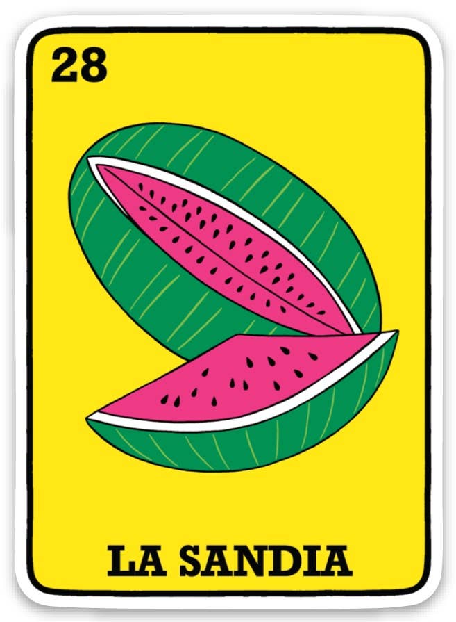 La Sandia Die Cut Sticker – Mi Vida Uvalde