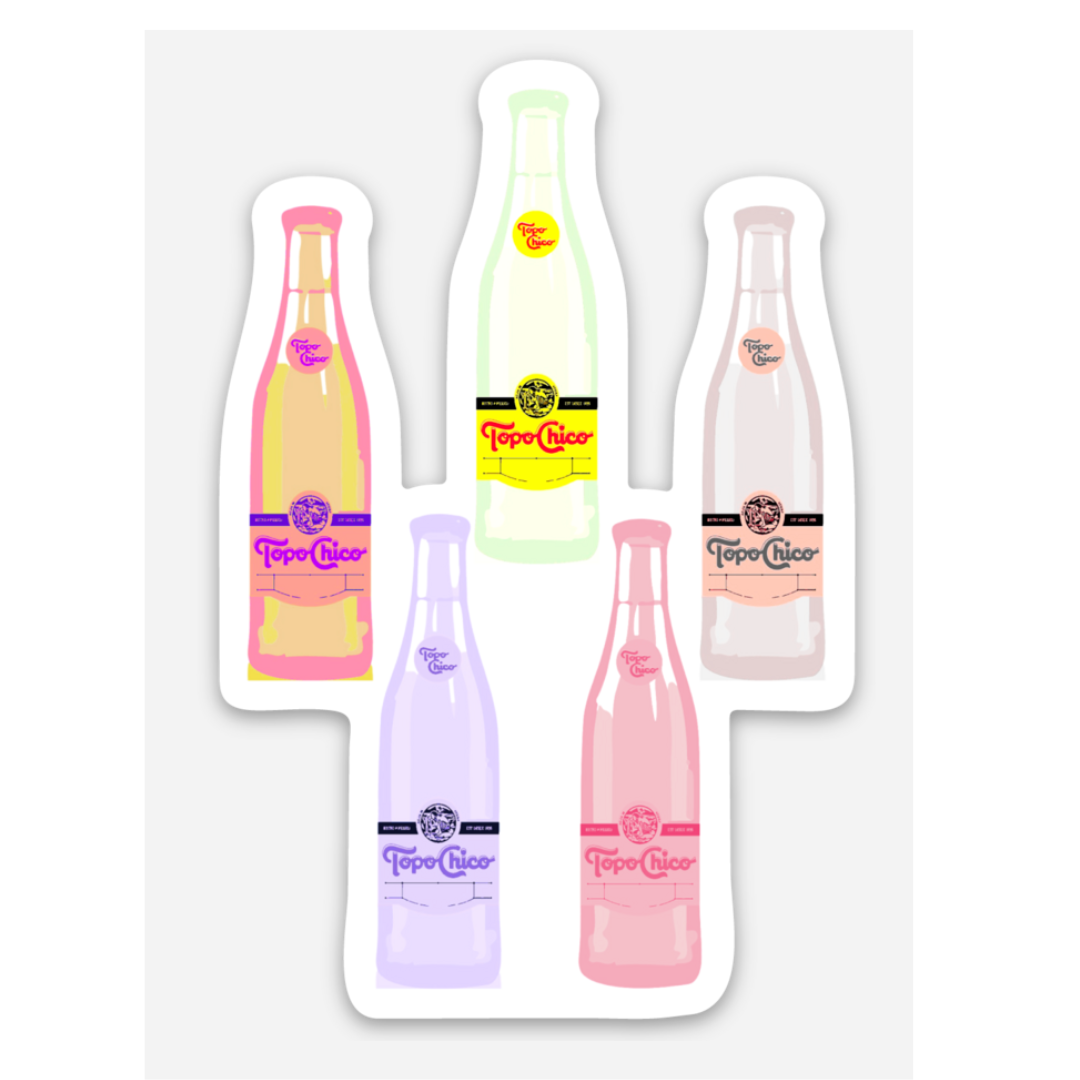 Topo Chico Family Sticker – Mi Vida Uvalde